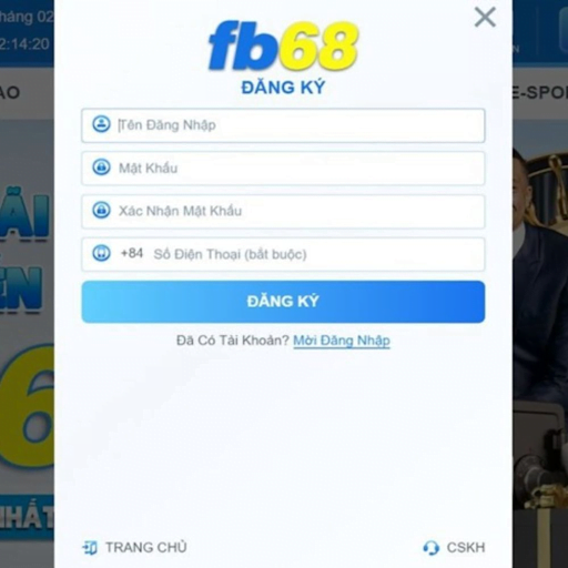 Hướng dẫn đăng ký Fb68 đơn giản, dễ dàng cho tân thủ